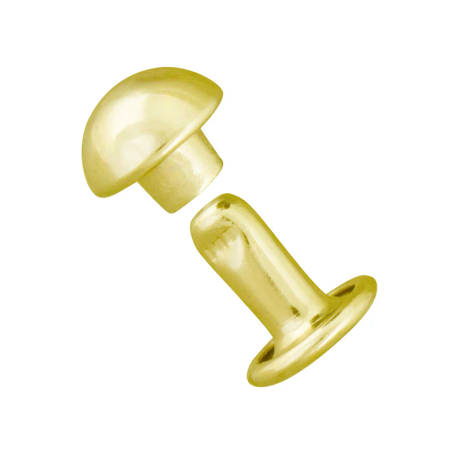 Dome Rivets, 7mm (9/32"), 100 pk – Traditions Leathercraft LLC