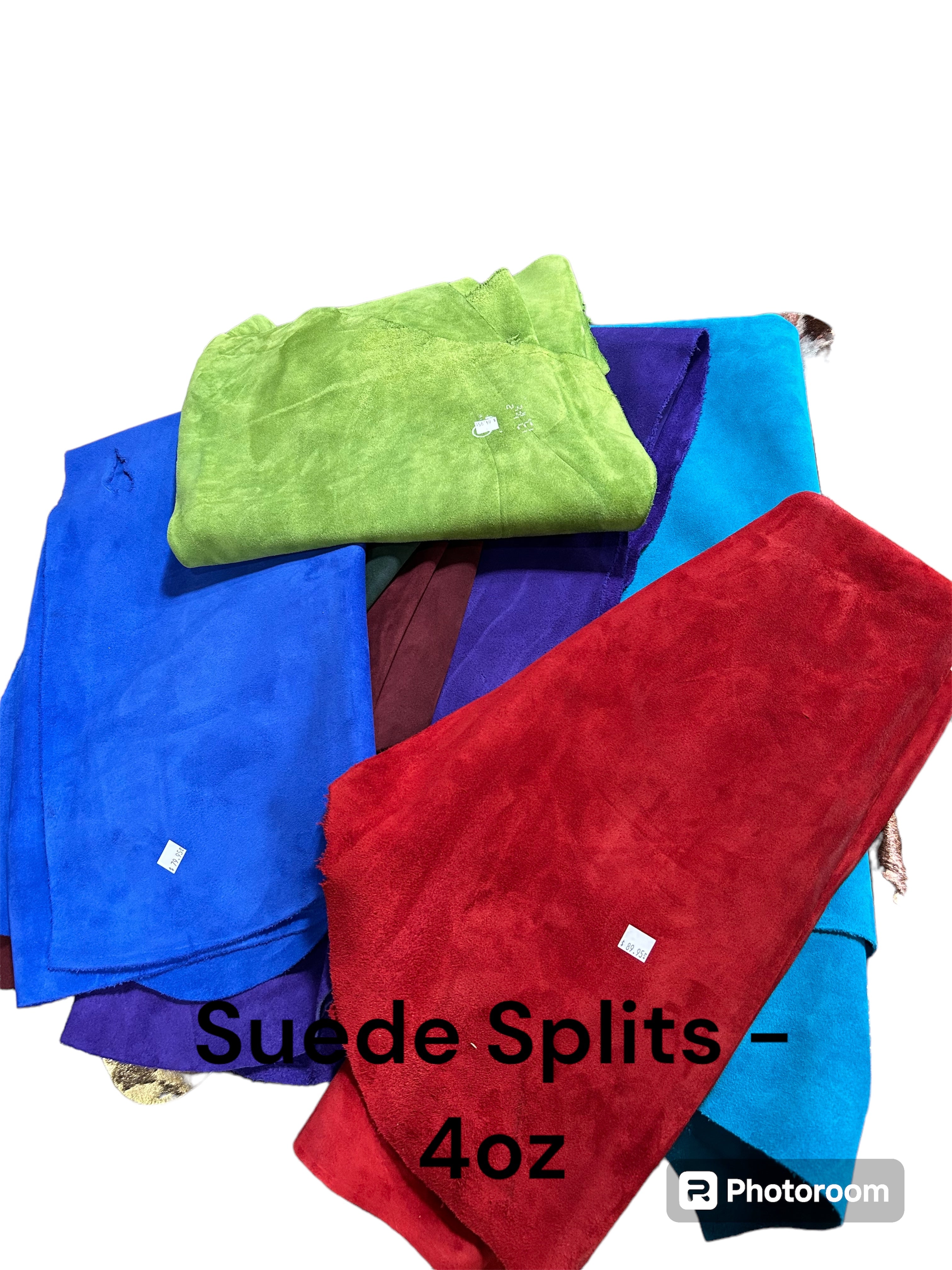 Suede Splits - 4 oz – Traditions Leathercraft LLC