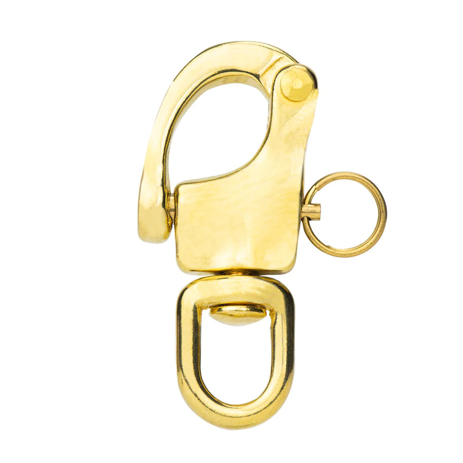 Solid Brass Snap Shackle, SB – Traditions Leathercraft LLC