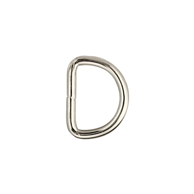 D-Ring 2 1/2" 10 pk Nickel – Traditions Leathercraft LLC