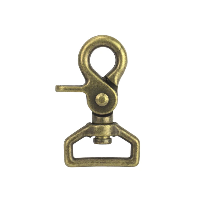 1" Square Trigger Snaps - Antique Brass – Traditions Leathercraft LLC