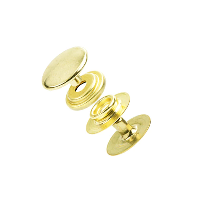 Line 24 Snap 10 pk brass – Traditions Leathercraft LLC