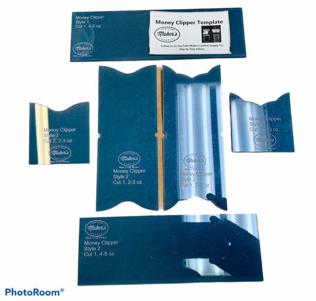 Acrylic template - Money Clipper pack – Traditions Leathercraft LLC