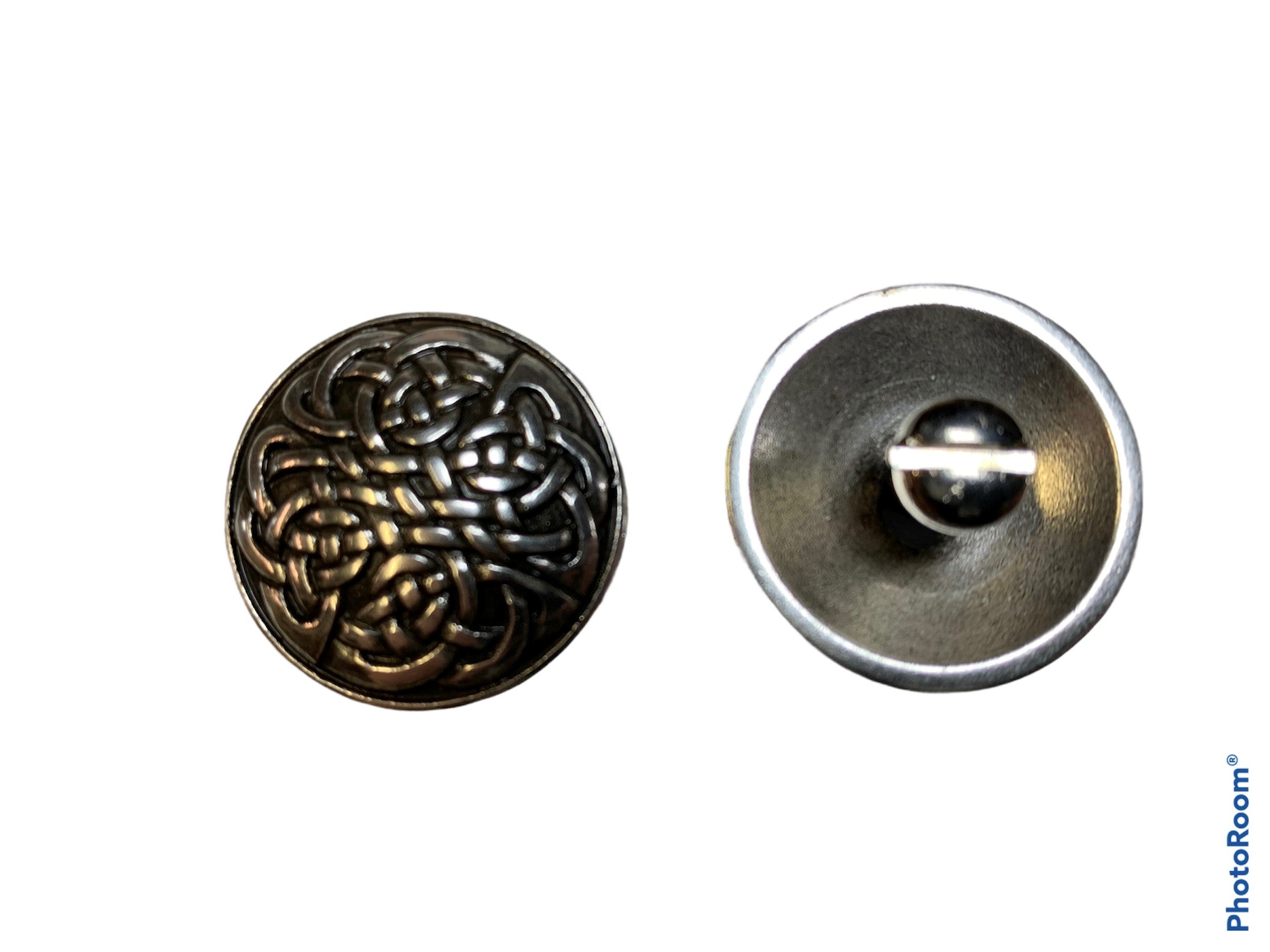 1 1/4" Antique Nickel Celtic Knot Concho – Traditions Leathercraft LLC