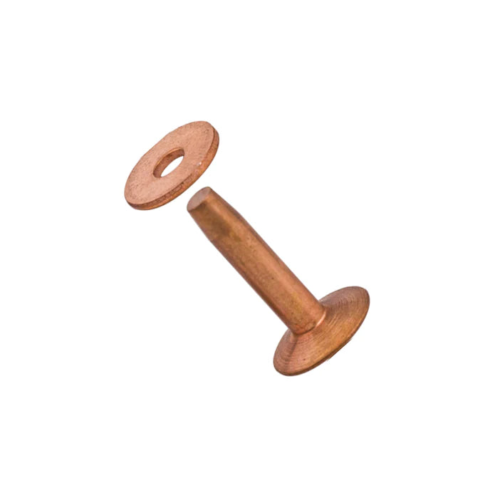 Copper rivet #12 - 50 pkg 3/4" post – Traditions Leathercraft LLC